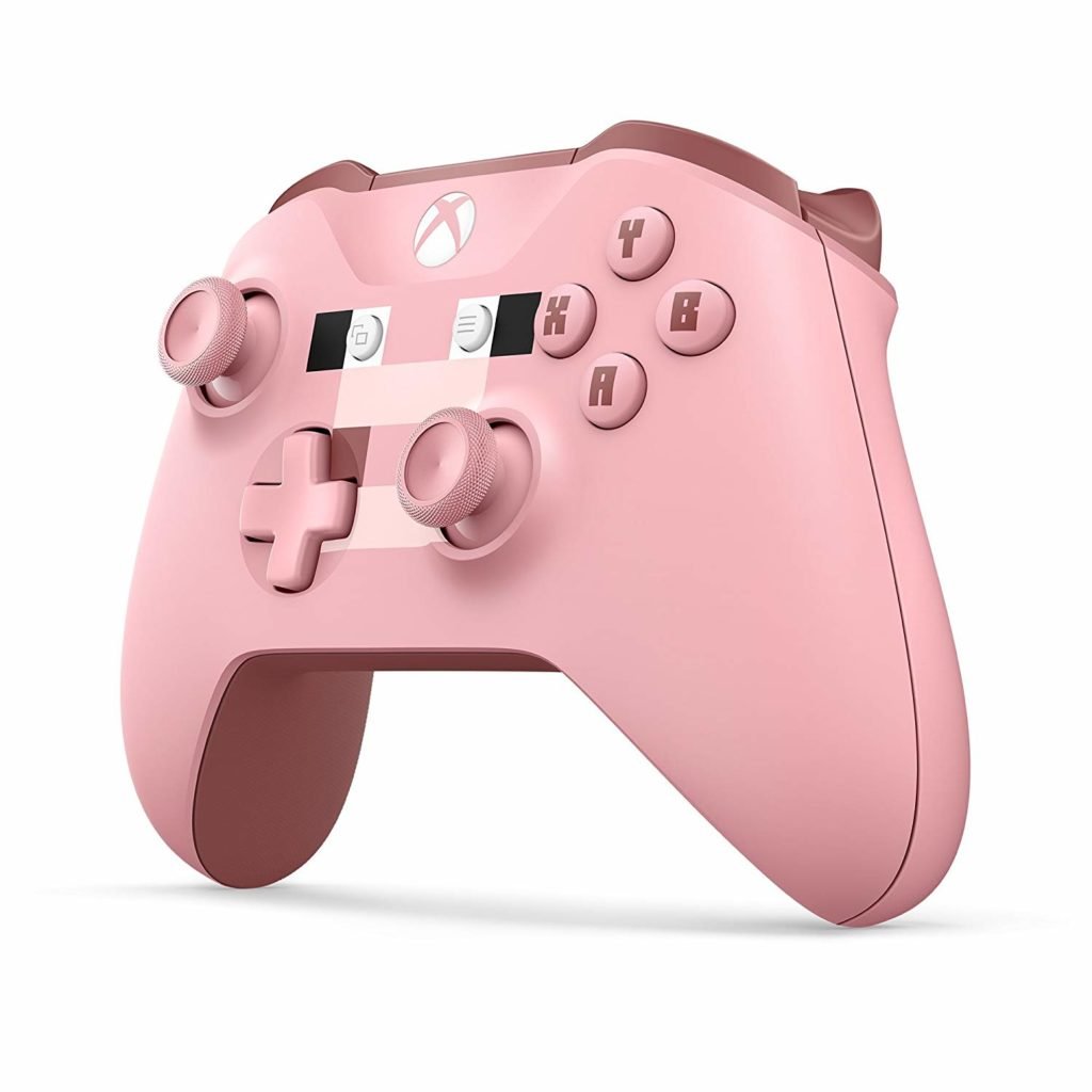 Controle Microsoft Sem Fio Minecraft Pig Rosa – Xbox One – Império Teixeira