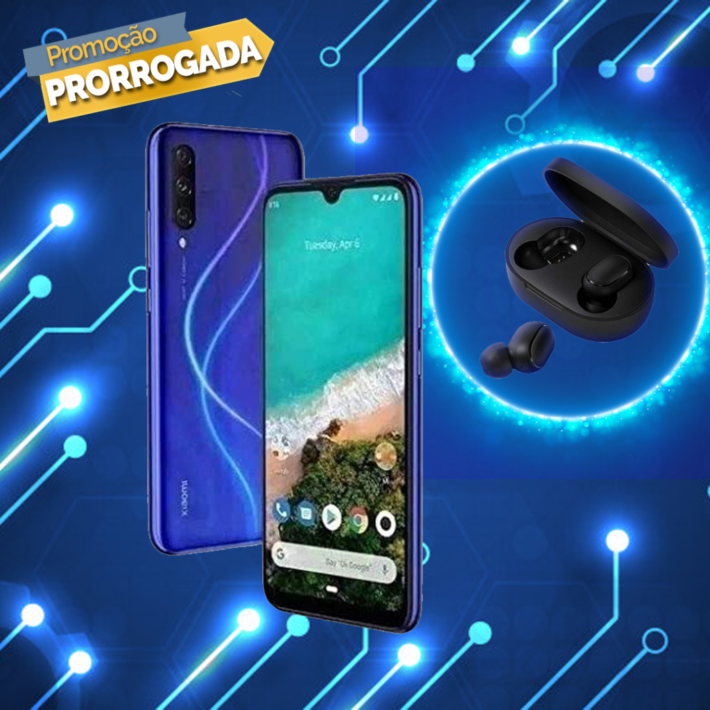 Smartphone Xiaomi Mi A3 Dual SIM 128GB Tela de 6.088″ 48+8+2MP Frontal ...
