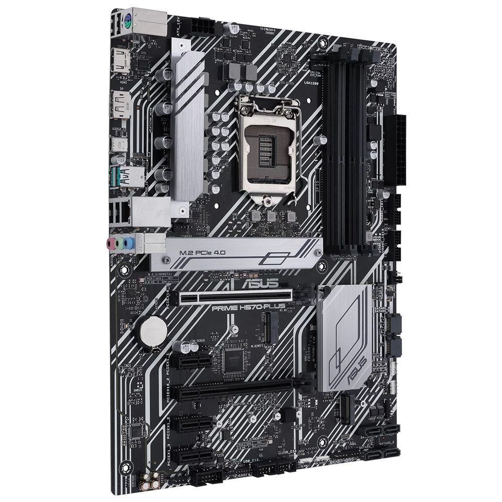 Placa-Mãe Asus Prime H570-PLUS Intel LGA 1200 ATX DDR4 – Império Teixeira